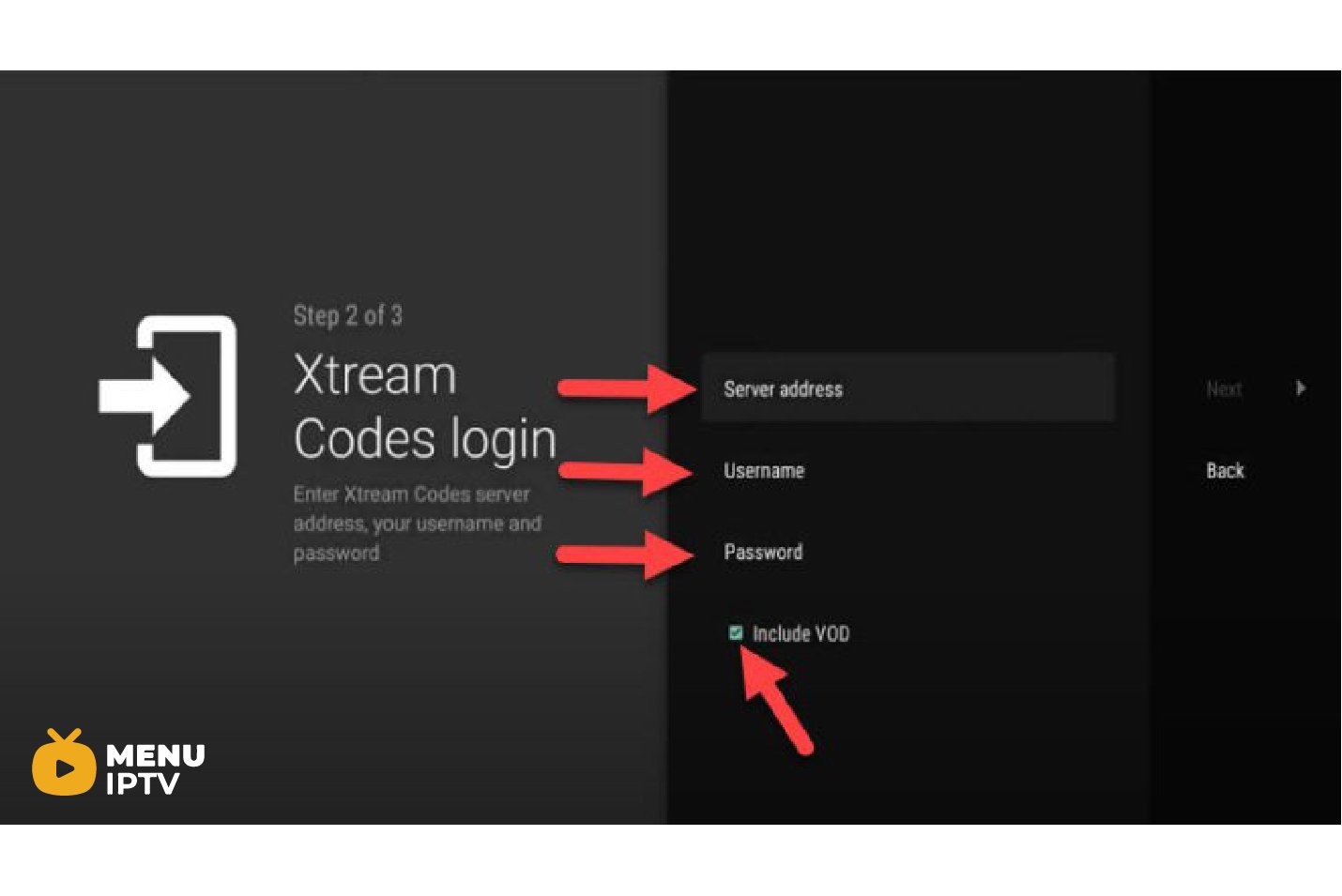 5 steps How to setup IPTV on TiviMate IPTV Player? - MENUIPTV