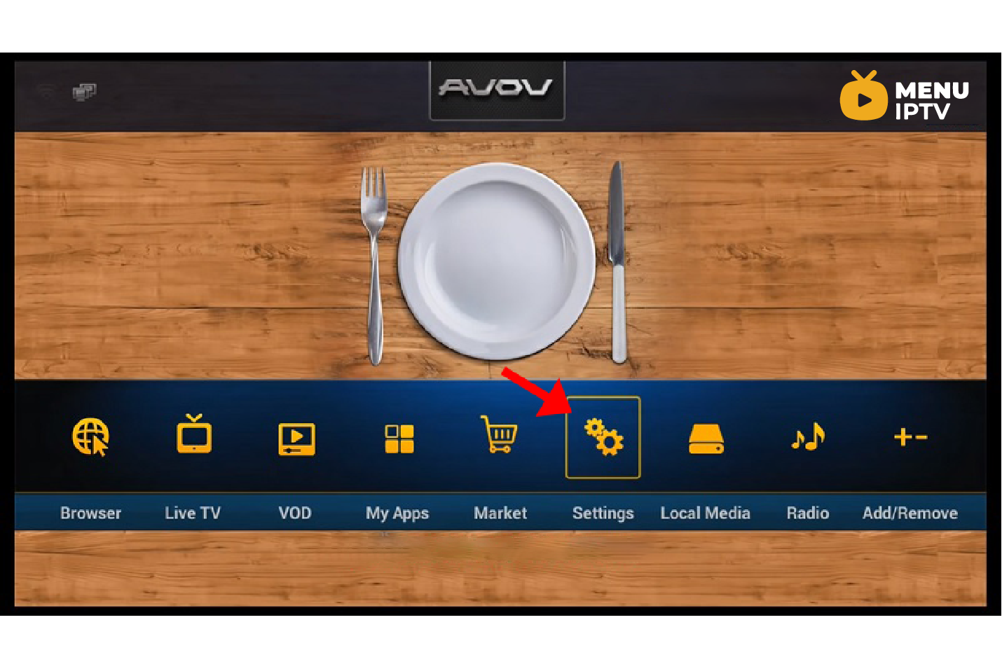 6 How to setup IPTV on AVOV TVOnline Box - MENUIPTV