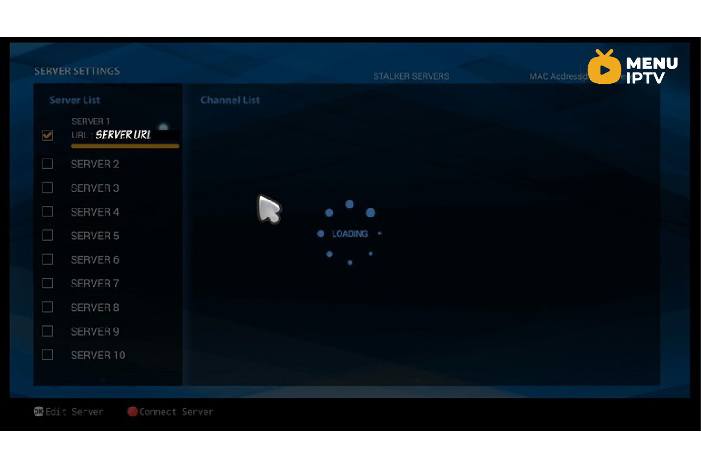 6 How to setup IPTV on AVOV TVOnline Box - MENUIPTV