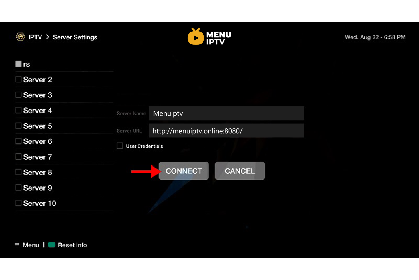4 steps How to setup IPTV on BuzzTV Box - MENUIPTV