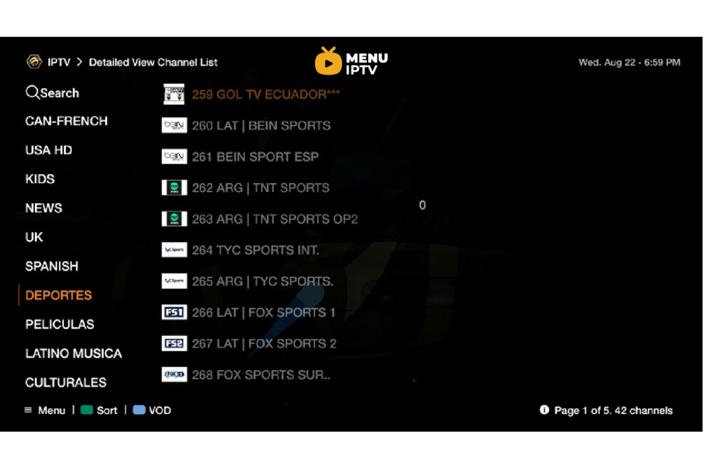4 steps How to setup IPTV on BuzzTV Box - MENUIPTV