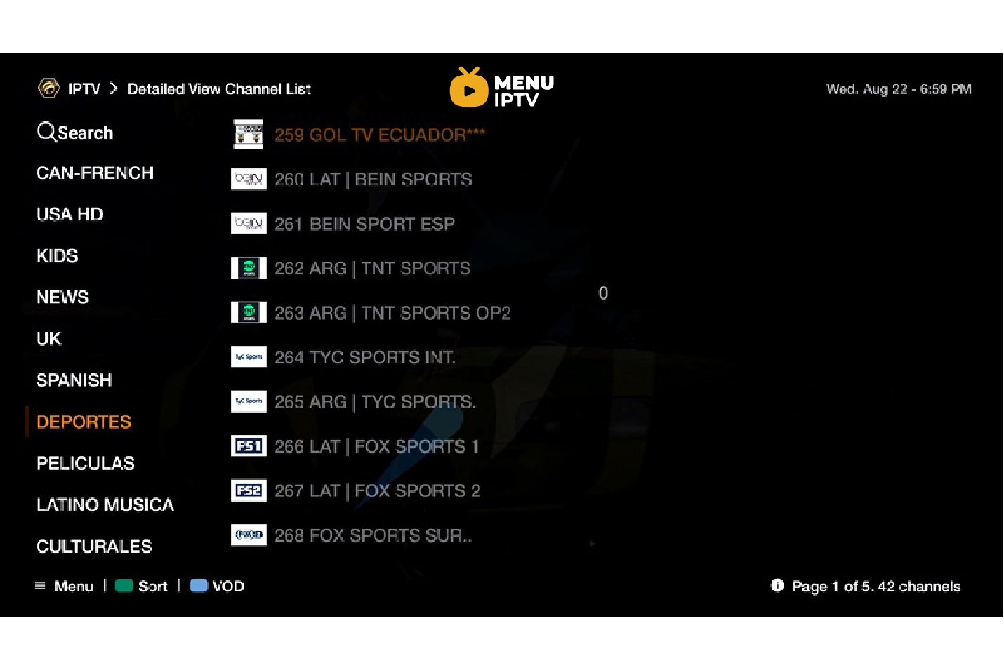 4 steps How to setup IPTV on BuzzTV Box - MENUIPTV