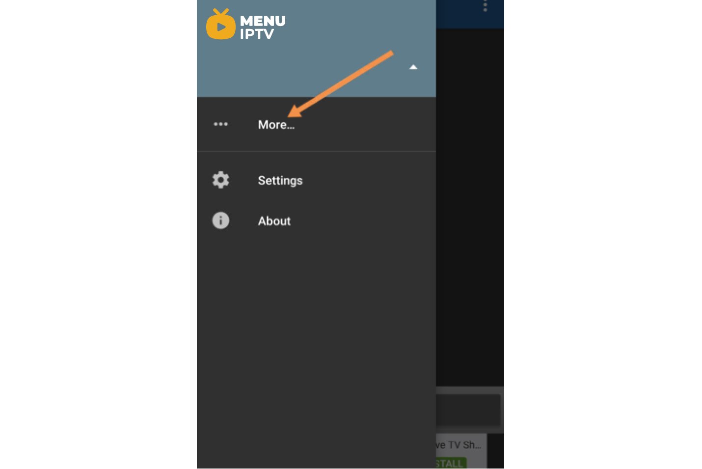 6 steps How to setup IPTV on IPTV Application - MENUIPTV