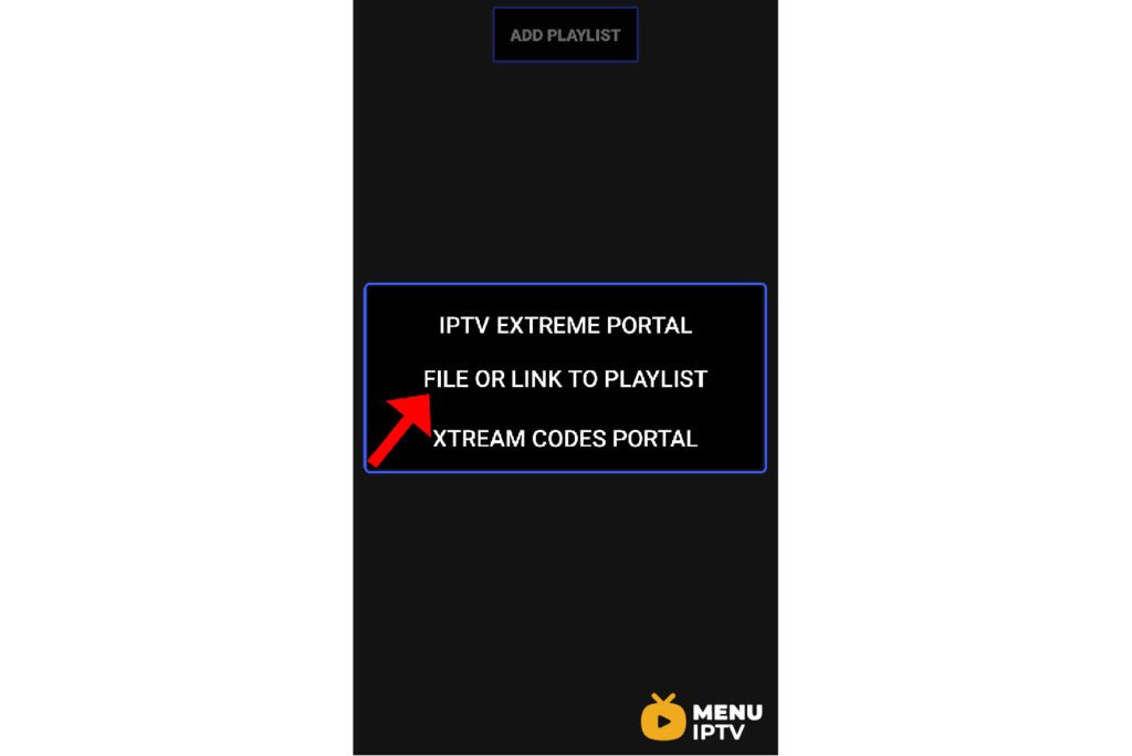 IPTV Extreme : How to setup IPTV on IPTV Extreme - MENUIPTV