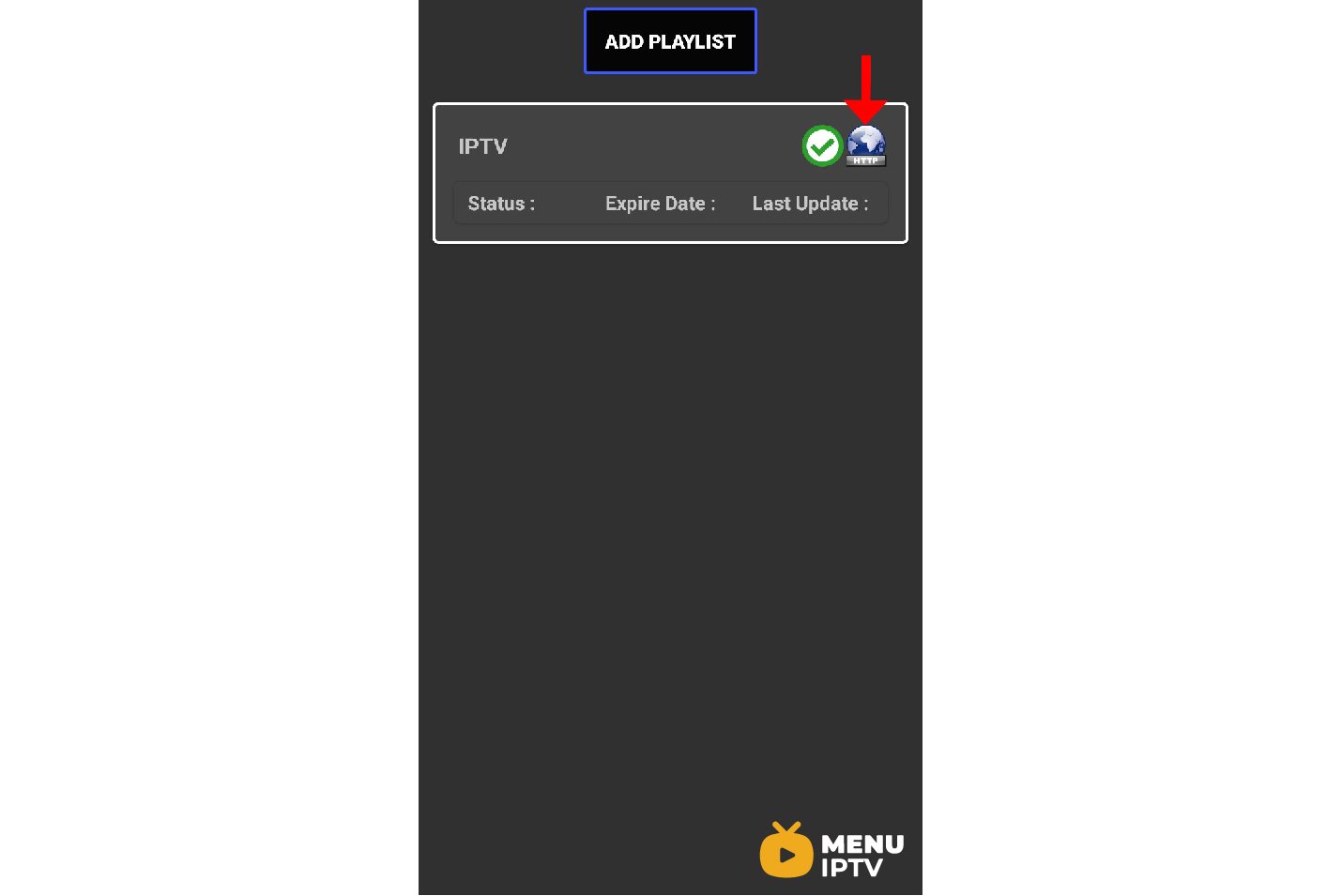 IPTV Extreme: 10 steps How to setup IPTV on IPTV Extreme - MENUIPTV