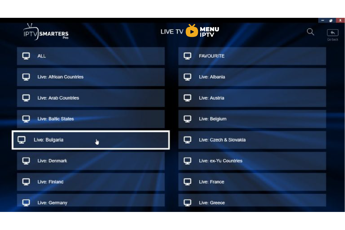 4 steps How to setup IPTV on IPTV Smarters in computer - MENUIPTV
