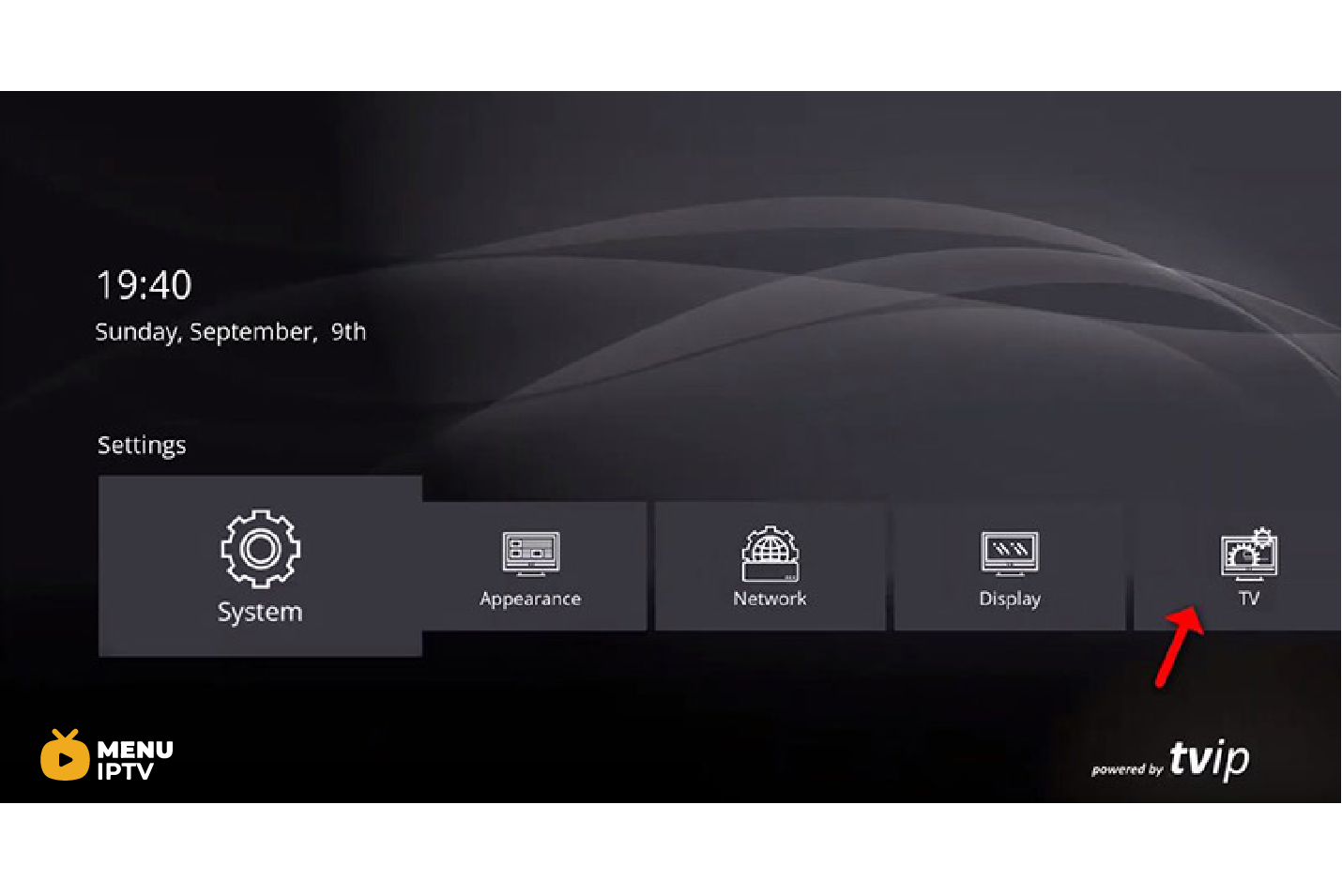 TVIP Box : 5 steps How to setup IPTV on TVIP Box - MENUIPTV