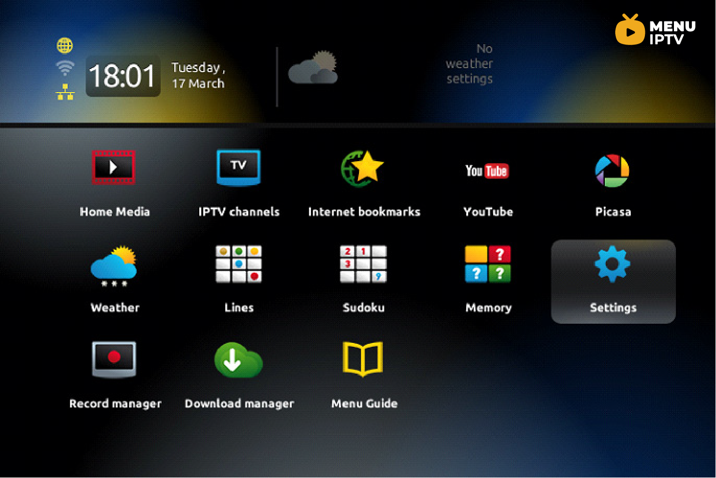 5steps How to setup IPTV on MAG Box - MENUIPTV