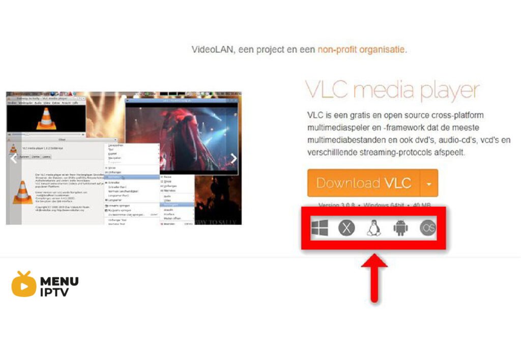 4steps How to setup IPTV on VLC media player - MENUIPTV